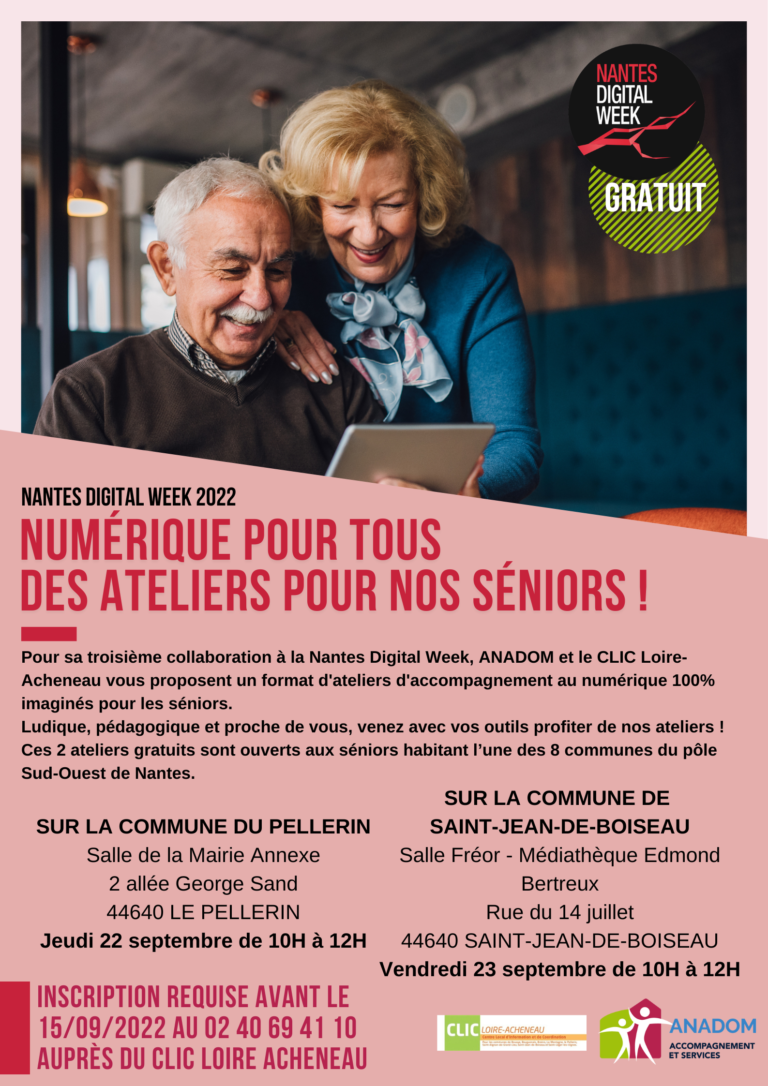La Nantes Digital Week 2022 approche ! 📅 - ANADOM